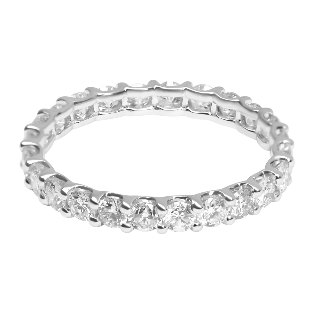 Sparkling 1.36ct Diamond Eternity Ring | GabbyElan Jewelry – Gabby Elan